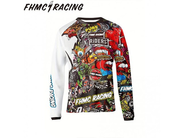 MTB, Motocross, BMX biciklisticki dres, FHMC Racing L