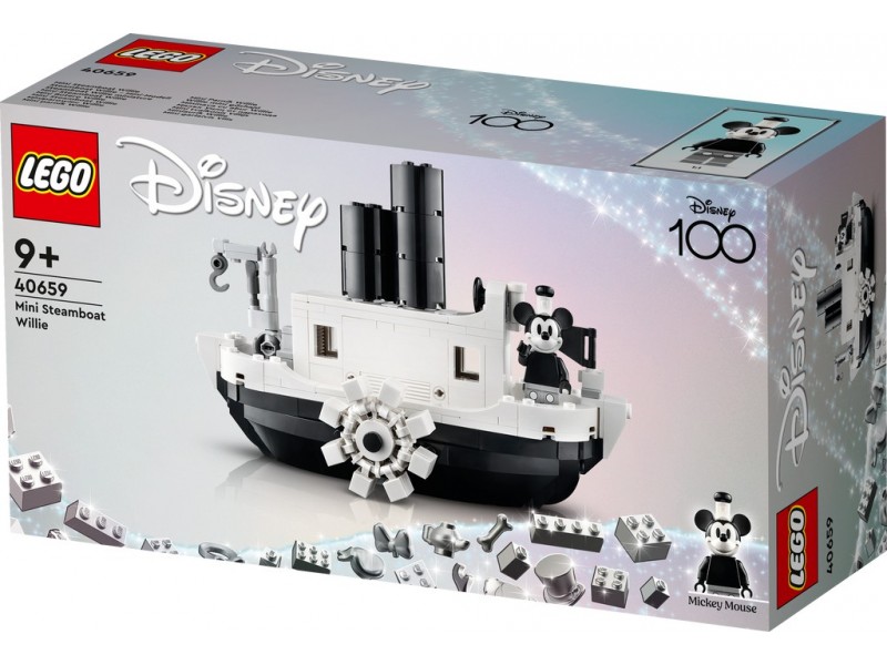 LEGO Disney 40659 Mini Steamboat Willie NOVO!