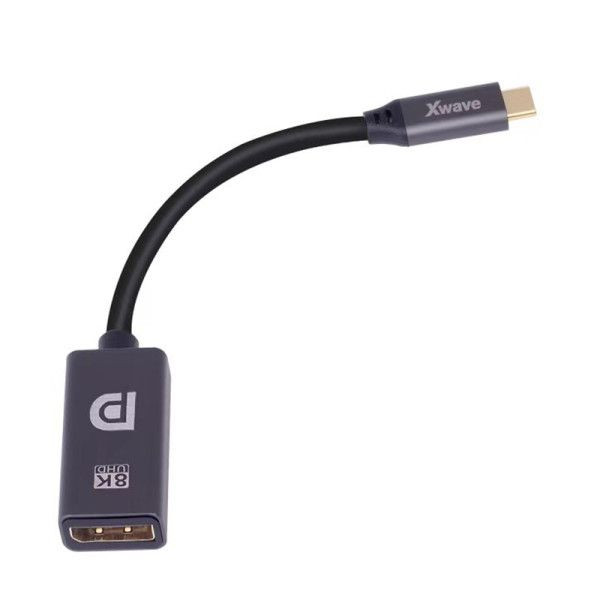 Xwave Adapter USB C (muški) na HDMI 2.1 (zenski)/4K/60Hz/dužina 0.2m/golden plate/blister ( 145733 )