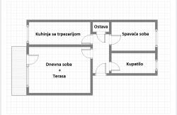 Prodajem Stan-Apartman, Podbara, Novi Sad, €123.600