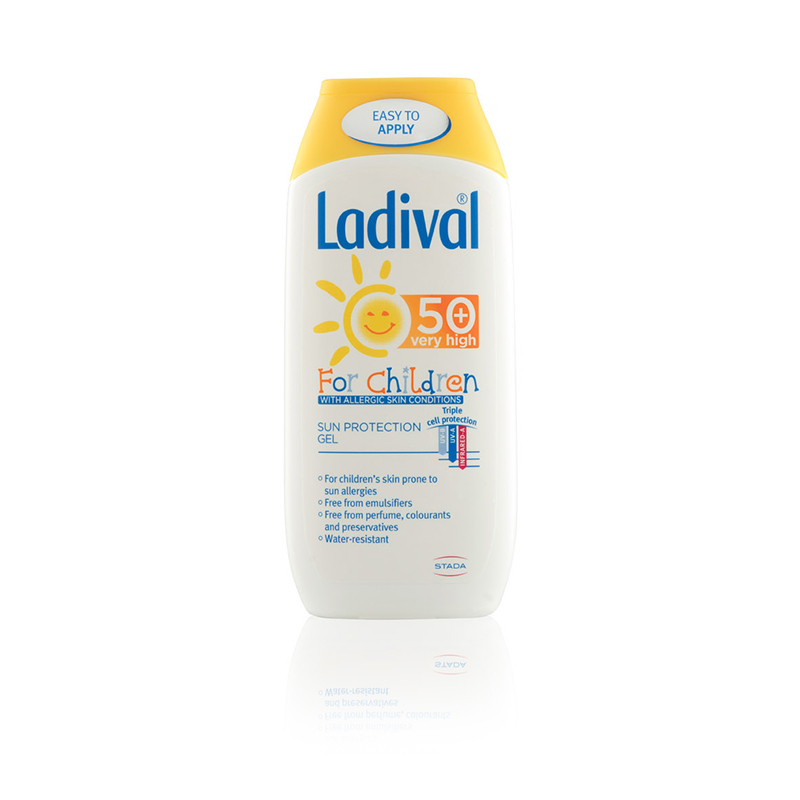 Ladival za decu sklonu alergiji na sunce 50+ SPF gel 200ml