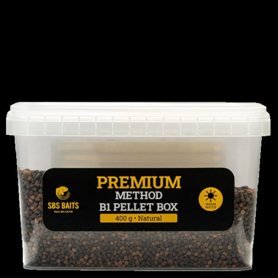 SBS PREMIUM PELLET BOX 400GR NATUR