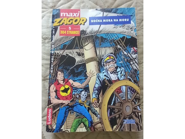 Zagor maxi 5 - Nocna mora na moru