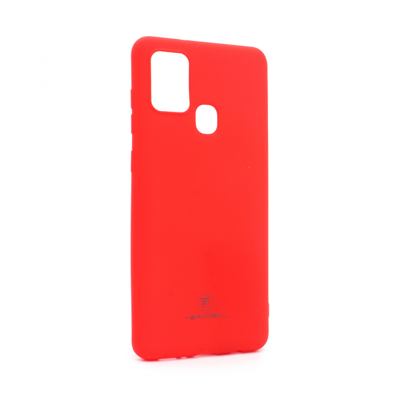 Zastitna maska (futrola) Teracell Giulietta - Samsung A217F Galaxy A21s mat crvena