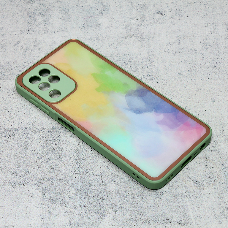 Zastitna maska (futrola) Candy Marble - Samsung A225 Galaxy A22 mint