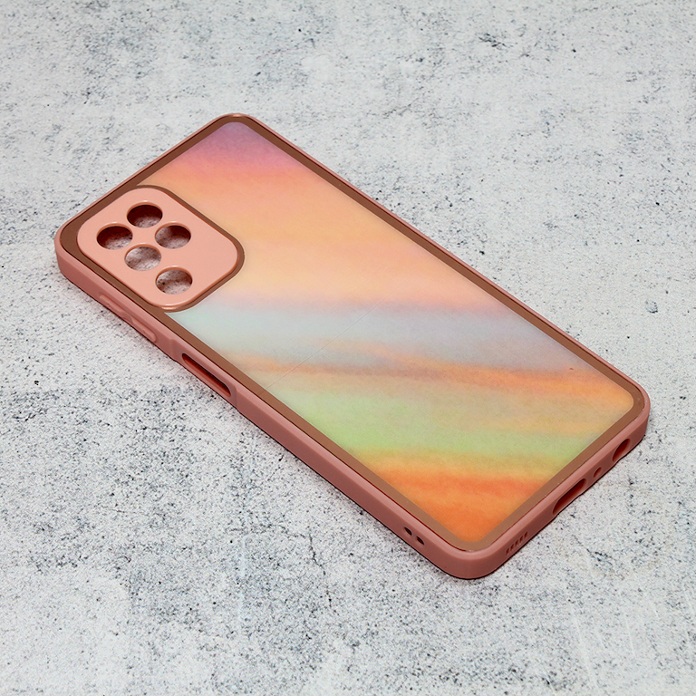 Zastitna maska (futrola) Candy Marble - Samsung A225 Galaxy A22 roze
