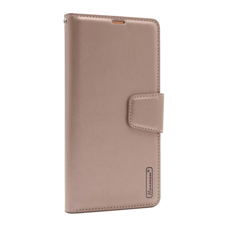 Zastitna maska (futrola) na preklop (bi fold) HANMAN II - Samsung A325 Galaxy A32 4G (EU) svetlo roze (MS)