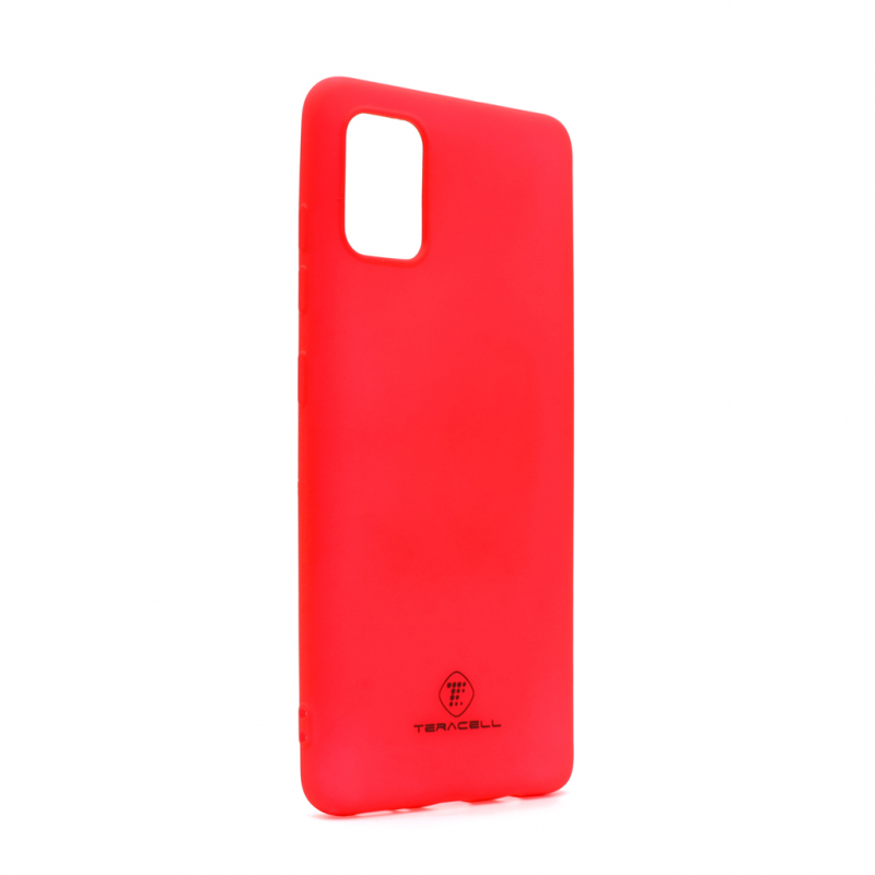 Zastitna maska (futrola) Teracell Giulietta - Samsung A515F Galaxy A51 mat crvena