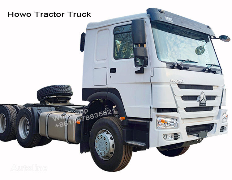 Novi Sinotruk Howo 380 hp Head Tractor Truck for Sale in Mozambique tegljač