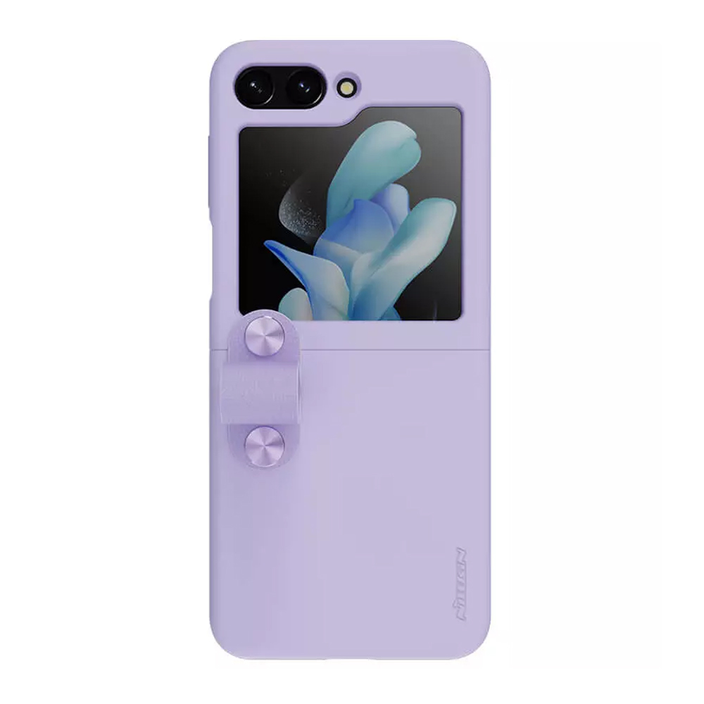 Zastitna maska (futrola) Nillkin Flex Flip - Samsung F731B Galaxy Z Flip 5 5G ljubicasta (MS)