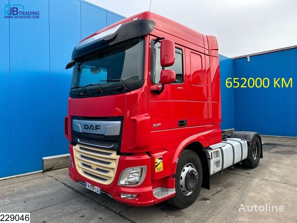 DAF XF 480 EURO 6, Standairco tegljač