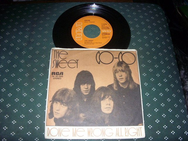 The Sweet – Co-Co 7` singl RCA Germany 1971.