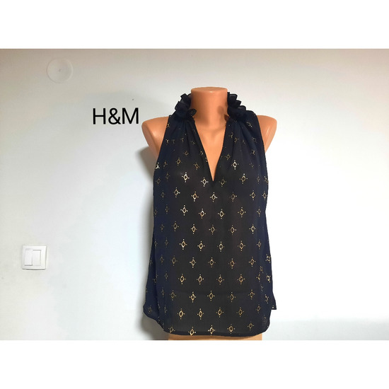 H&M CRMA BLUZA BEZ RUKAVA VEL 36