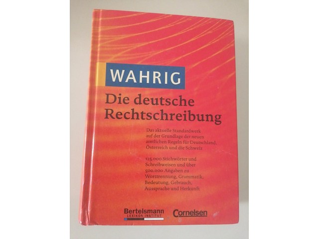 WAHRING Die deutsche Rechtschreinbug