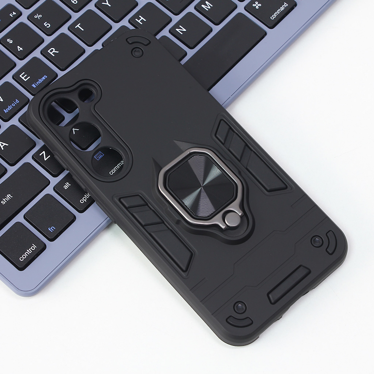 Zastitna maska (futrola) Cube Ring - Samsung S916 Galaxy S23 Plus crna