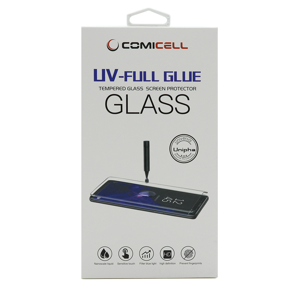 Staklena folija (zastitno kaljeno staklo) za ekran 3D MINI UV-FULL GLUE - Samsung S916B Galaxy S23 Plus (sa UV lampom) (MS)