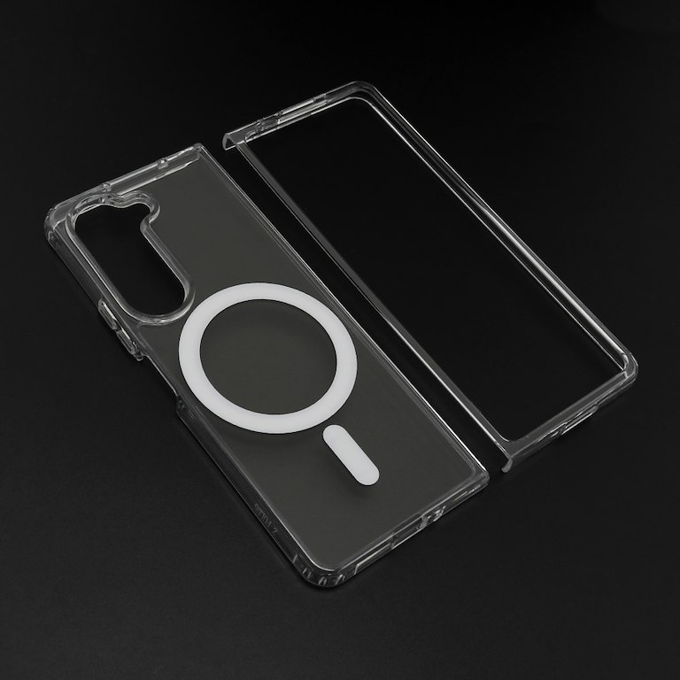 Zastitna maska (futrola) STANDARD MagSafe - Samsung Galaxy Z Fold 6 providna (bela) (MS)