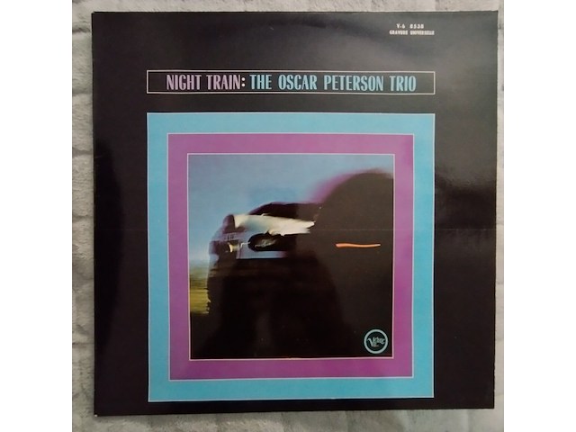 OSCAR PETERSON TRIO Night Train JAZZ LP MINT