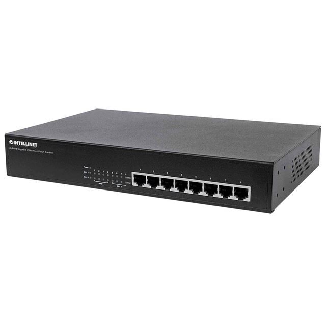 Intellinet 8-Port Gb PoE+ 140W Neupr