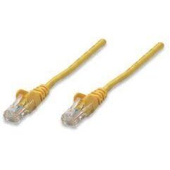 Kabl Intellinet Patch, Cat6 compatible, U/UTP, 0.5m, žuti 342339