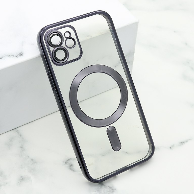 Zastitna maska (futrola) CAMERA PROTECT MagSafe - iPhone 12 crna (MS)