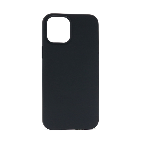 Zastitna maska (futrola) GENTLE COLOR - iPhone 12 Mini (5.4) crna (MS)