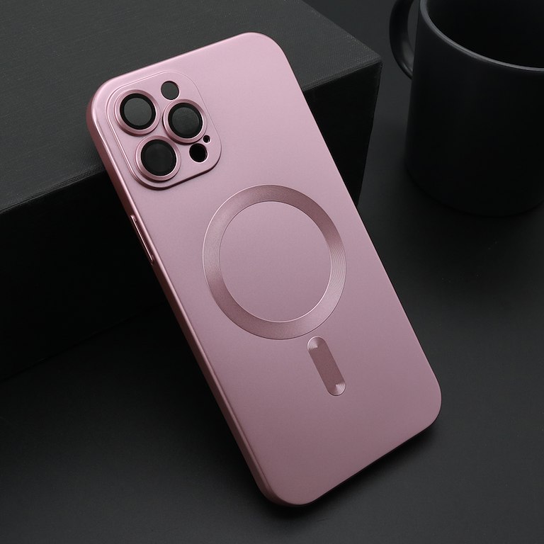 Zastitna maska (futrola) ELEGANT MAGSAFE - iPhone 12 Pro Max (6.7) roze (MS)