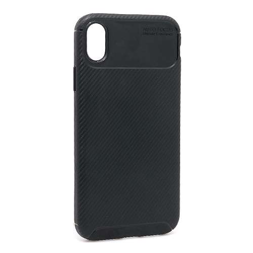 Zastitna maska (futrola) CARBON - iPhone XR crna (MS)