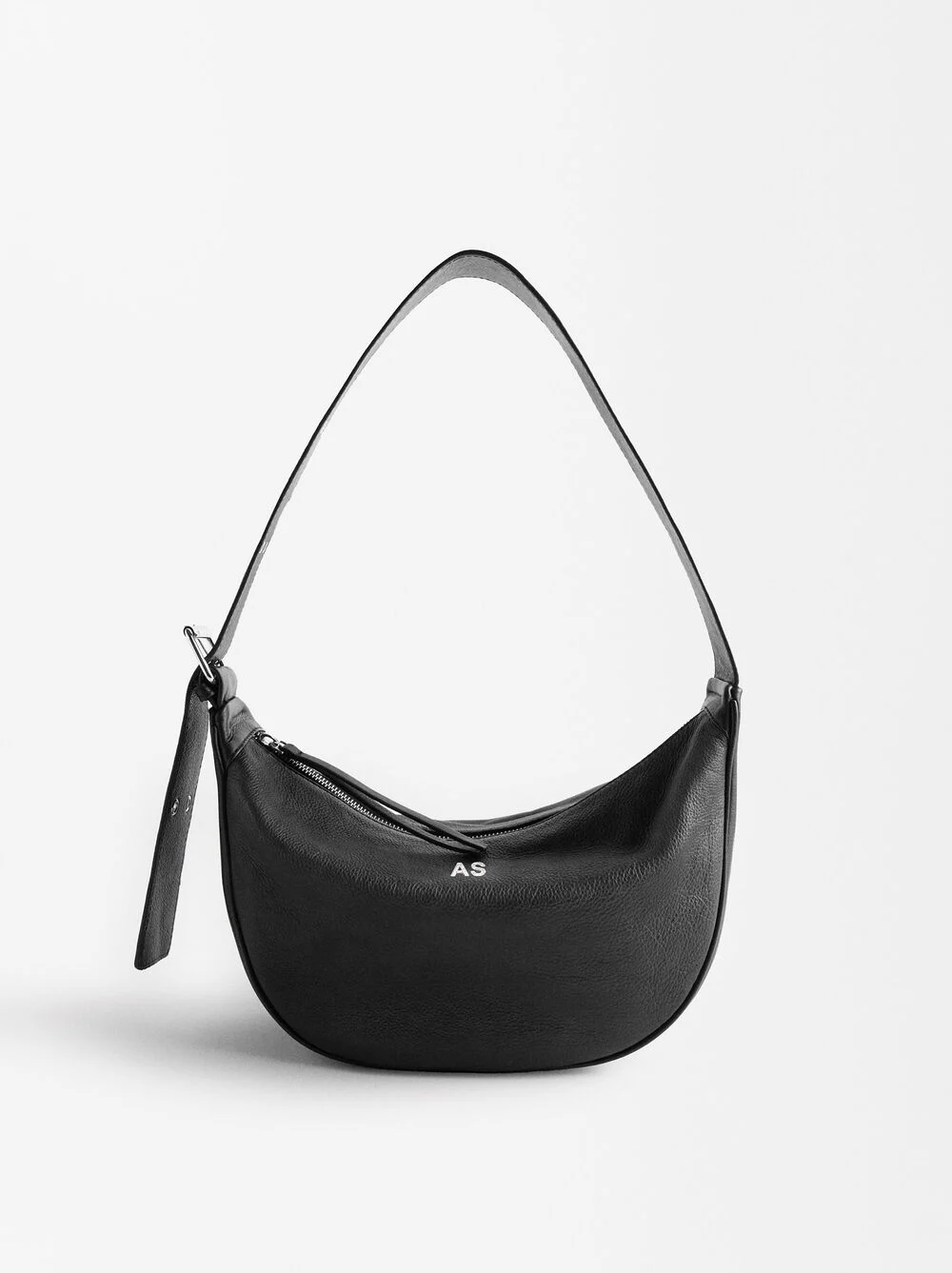 Leather Shoulder Bag M - Personalized