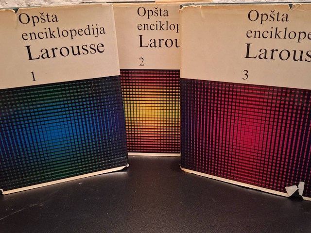 Opšta enciklopedija Larousse 1-3 komplet