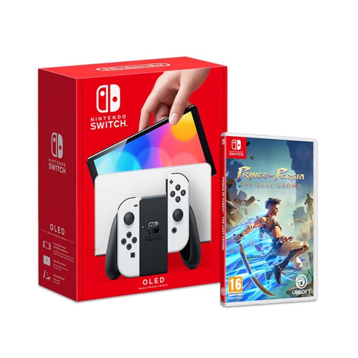 Konzola Nintendo SWITCH OLED Model White Prince of Persia The Lost Crown Bundle