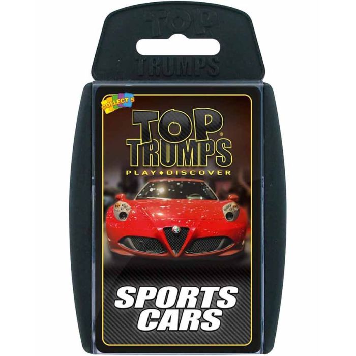 Karte Top Trumps - Sports Cars - Playing Cards