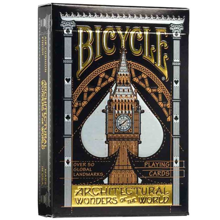 Karte Bicycle Ultimates - Architectural Wonders of the World - Playing Cards