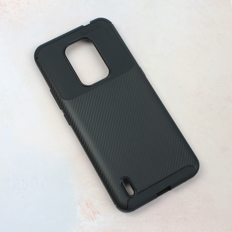 Zastitna maska (futrola) Defender Carbon - Motorola Moto E7 2020 crna