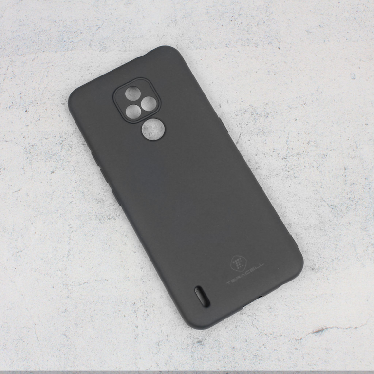 Zastitna maska (futrola) Teracell Giulietta - Motorola Moto E7 mat crna