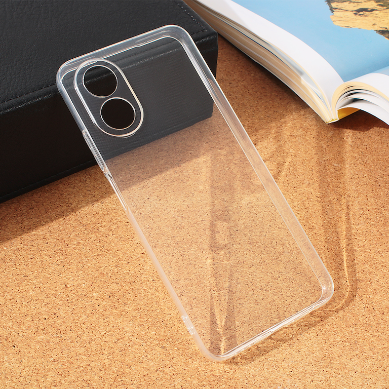 Zastitna silikonska maska (futrola) Ultra Thin - Oppo A38 Transparent