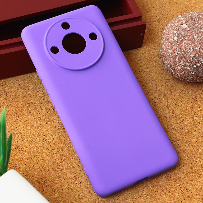 Zastitna maska (futrola) Teracell Giulietta - Realme 11 Pro mat ljubicasta