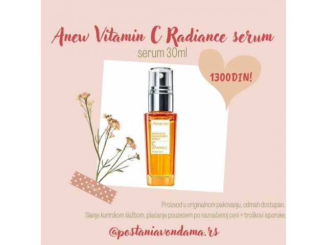 Avon Anew Vitamin C Radiance serum 30ml