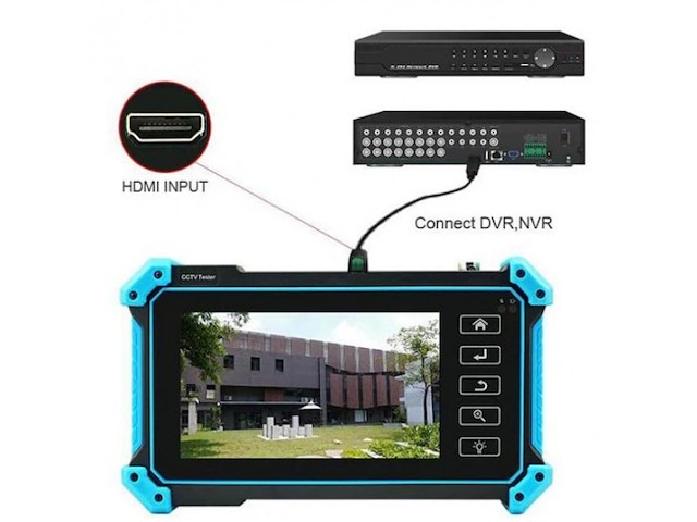 NOYAFA NF-IPC715 testni monitor CCTV, 5.4inc  (8MP CVI/ TVI/ AHD)