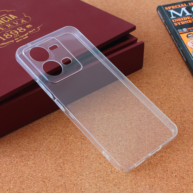 Zastitna silikonska maska (futrola) Ultra Thin - Vivo X80 Lite Transparent