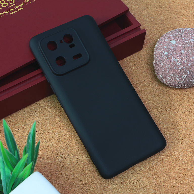 Zastitna maska (futrola) Teracell Giulietta - Xiaomi 13 Pro mat crna