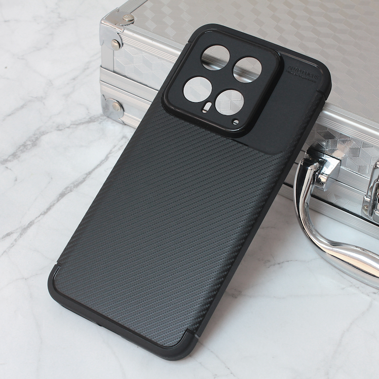Zastitna maska (futrola) Defender Carbon - Xiaomi 14 crna