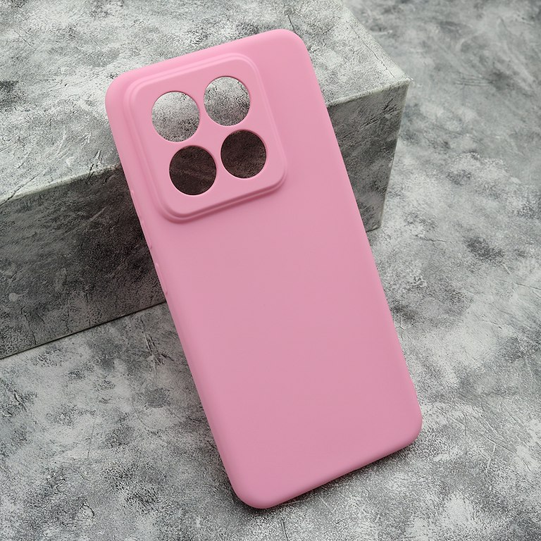 Zastitna maska (futrola) GENTLE COLOR - Xiaomi 14 Pro roze (MS)