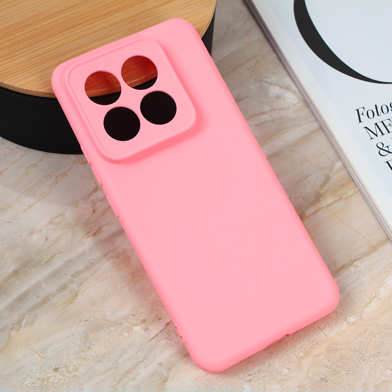 Zastitna maska (futrola) Teracell Giulietta - Xiaomi 14 Pro mat roze