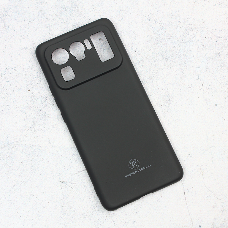 Zastitna maska (futrola) Teracell Giulietta - Xiaomi Mi 11 Ultra mat crna