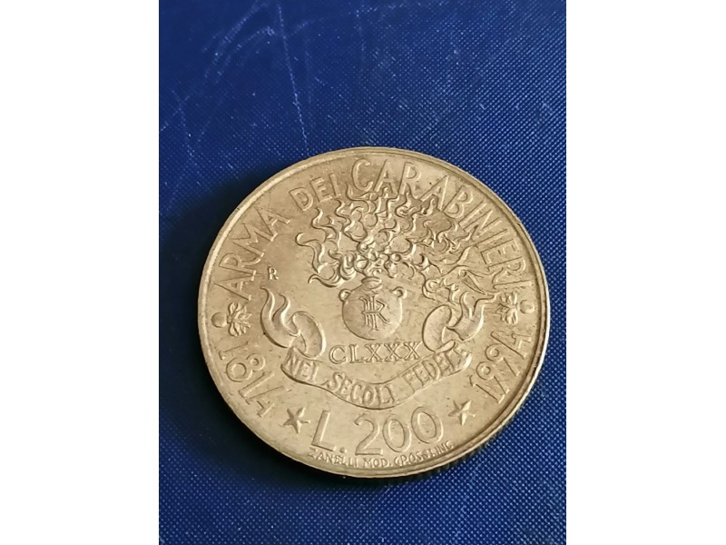 200 LIRA 1994.