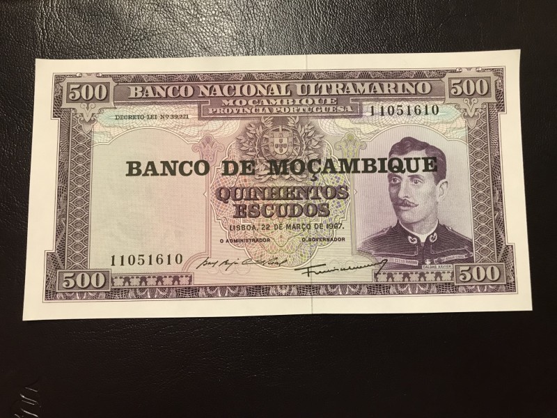 MOZAMBIK 500 ESCUDOS.1967.