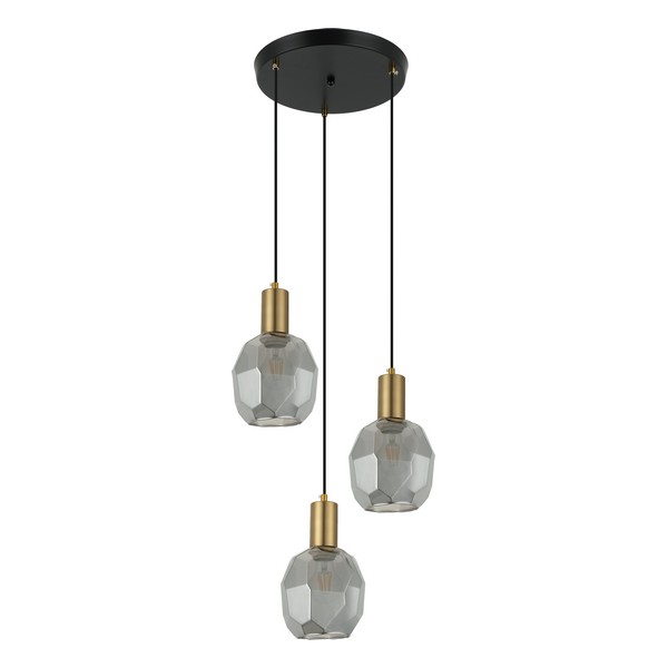 Viseća lampa F7039-3V BK+SM