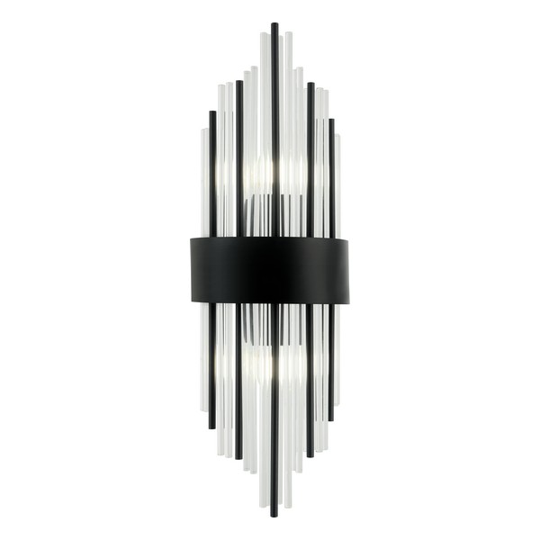 Zidna lampa F4008-2Z BK