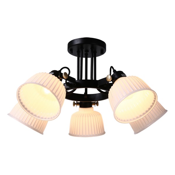 Plafonska lampa F4030-5C BK